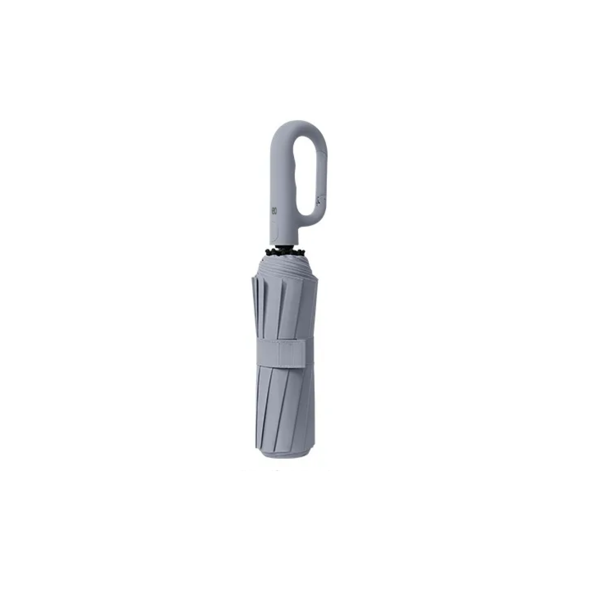Paraguas Automático Extra Grande 100cm Reforzado Con Hebilla Gris