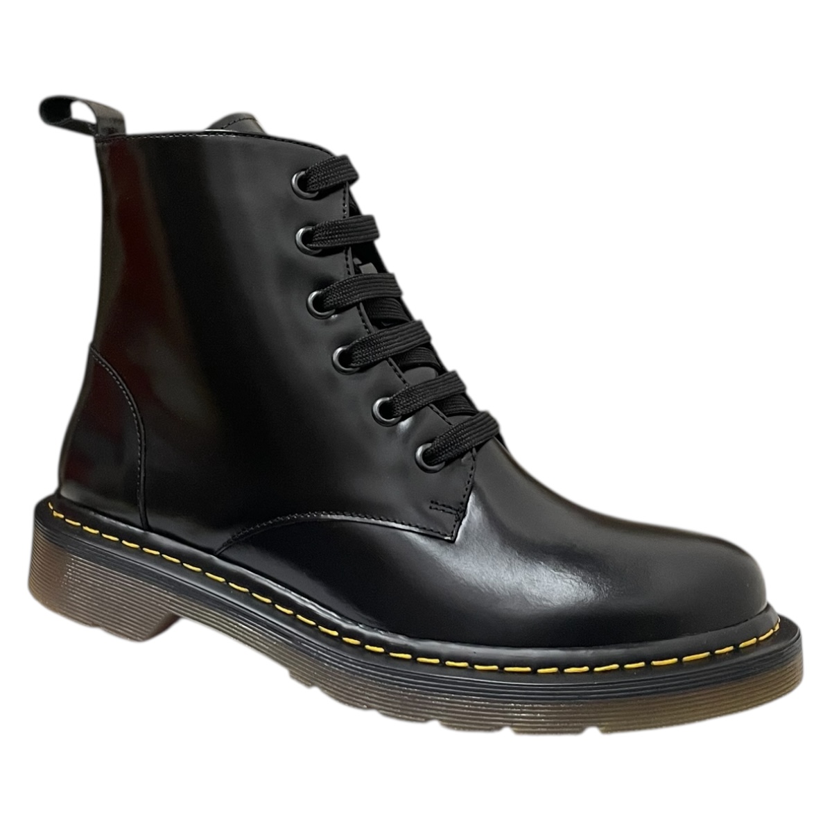Botas Negras Urbanas Vicenza Negro Piel