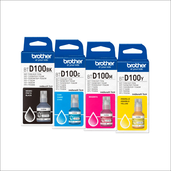 Multifuncional Brother Dcp-t730dw + Kit De Tintas