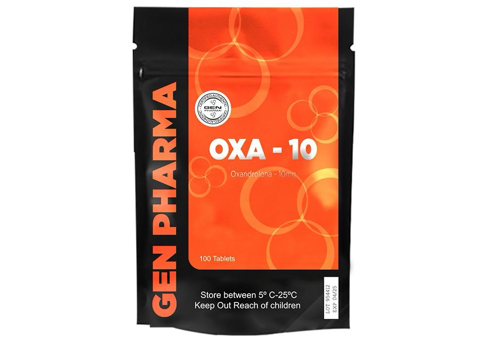 Oxa-10 Gen Pharma 10mg 100 Tabs Definición y Fuerza Pura