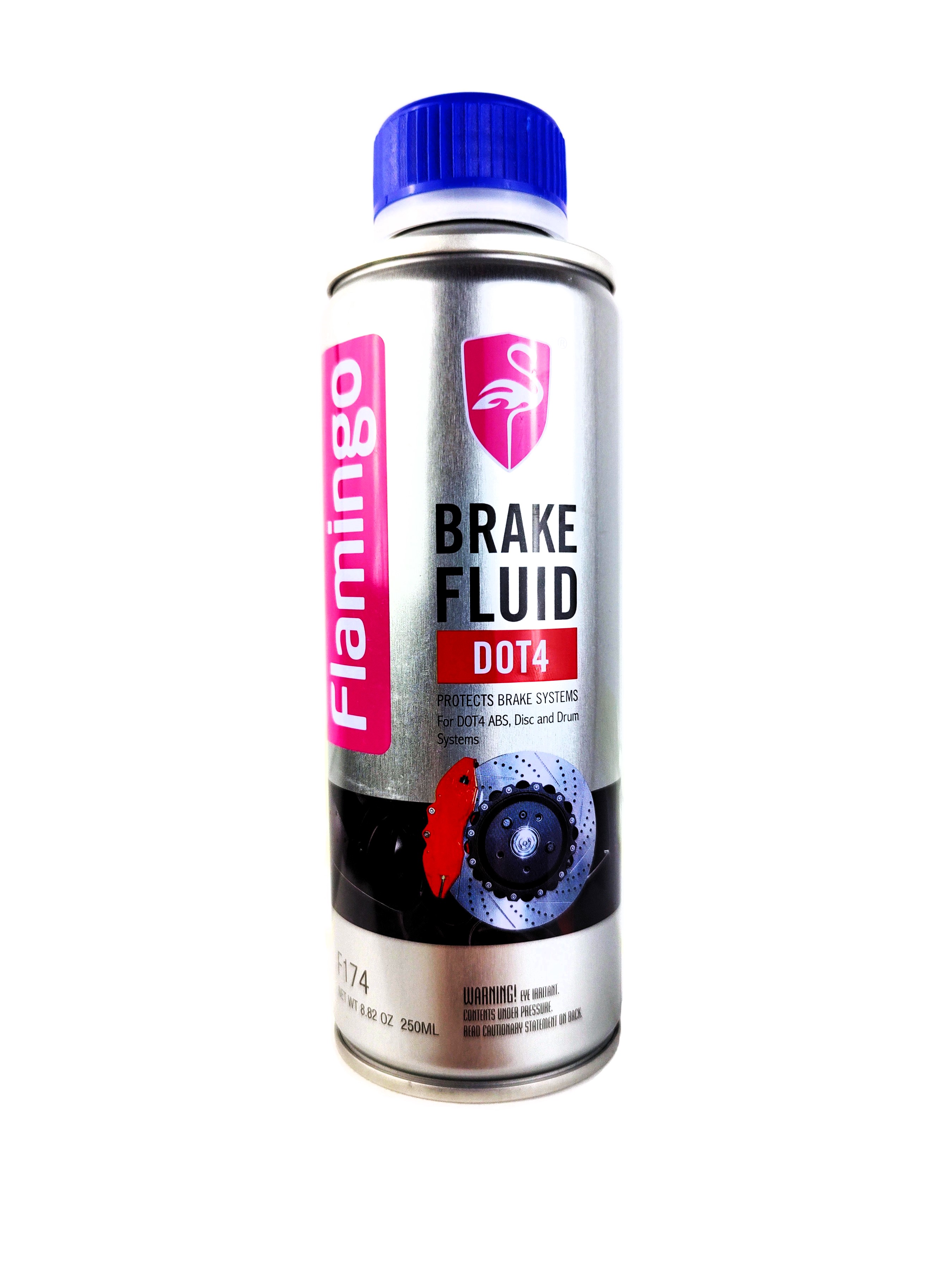 Liquido para Frenos Hidráulicos Flamingo DOT 4 de 250 ML - MOTOR FLUSH ...