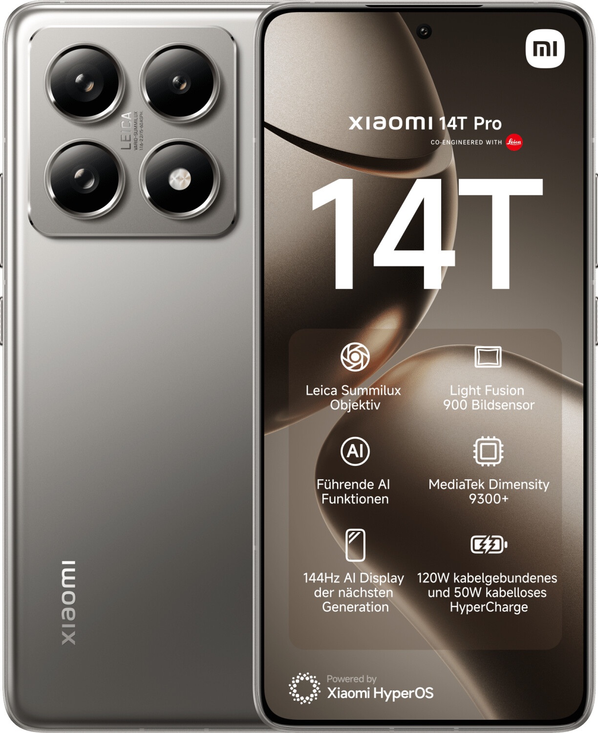 Xiaomi 14T Pro 5G 512Gb 12Ram Color Gris Nuevo Libre