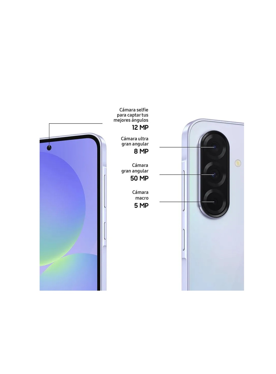 Samsung A36 5G 128Gb 6Ram Color Lavanda Nuevo Libre