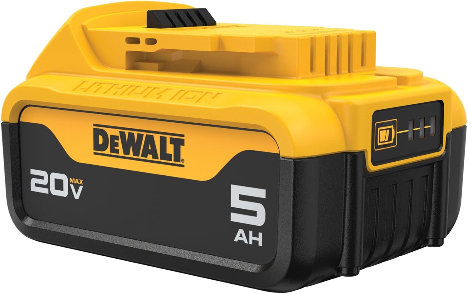 Kit de Batería de Litio y Cargadir 20V MAX DEWALT Color Amarillo