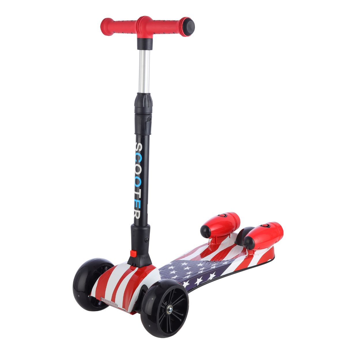 Kinene | Scooter Infantil de 3 Ruedas con Humo, Bluetooth y Música para ...