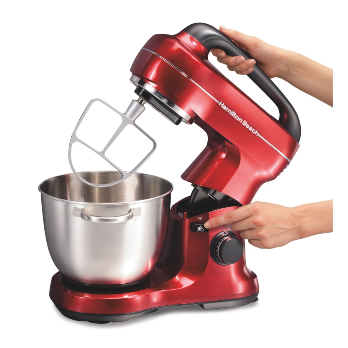 Batidora de Pedestal 7 Vel. Hamilton Beach Rojo 63395