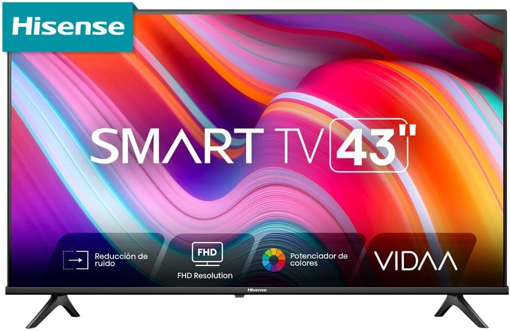 Televisor Hisense 43 pulgadas A4 Smart VIDAA