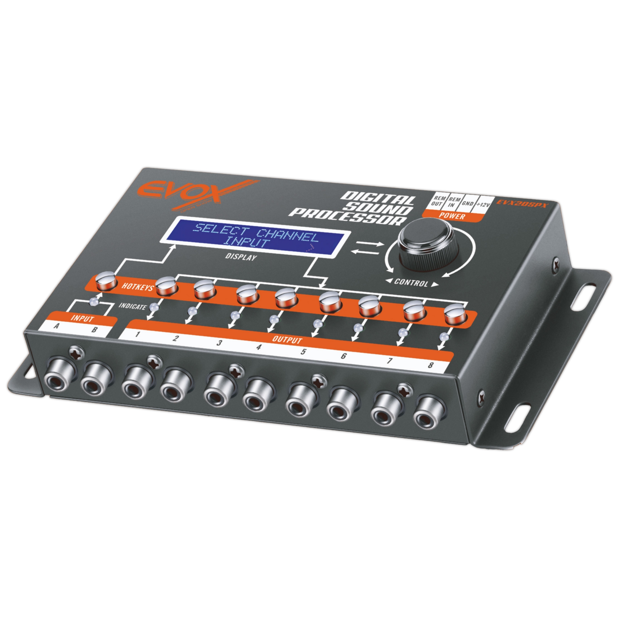 Procesador Digital de Sonido Evox EVX2DSPX DSP