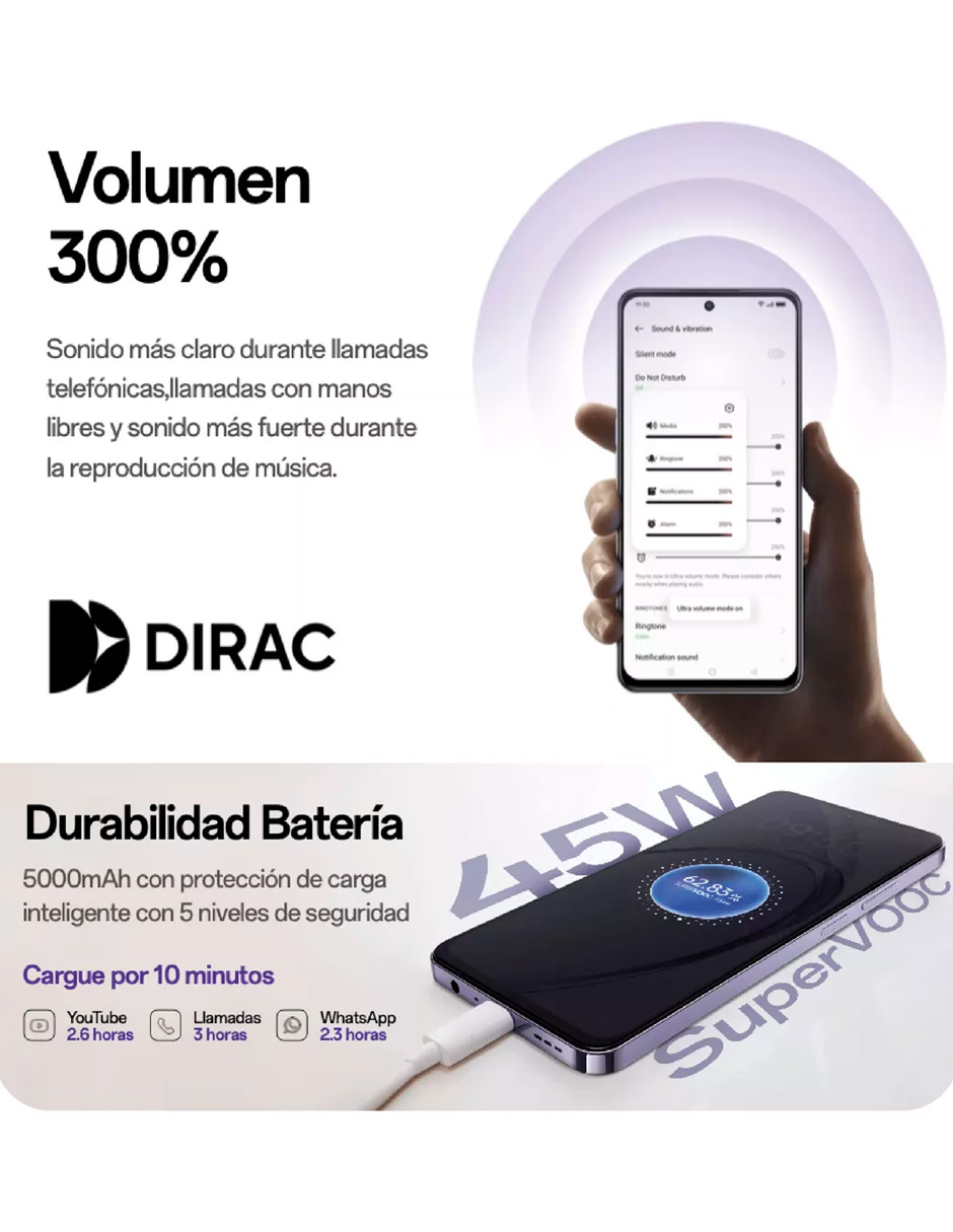 Celular Inteligente Oppo A40 Petukita Box 256 GB / 4 GB Ram Android Lila