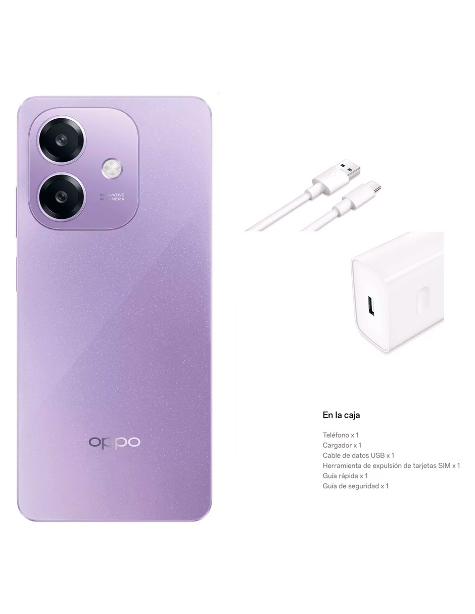Celular Inteligente Oppo A40 Petukita Box 256 GB / 4 GB Ram Android Lila