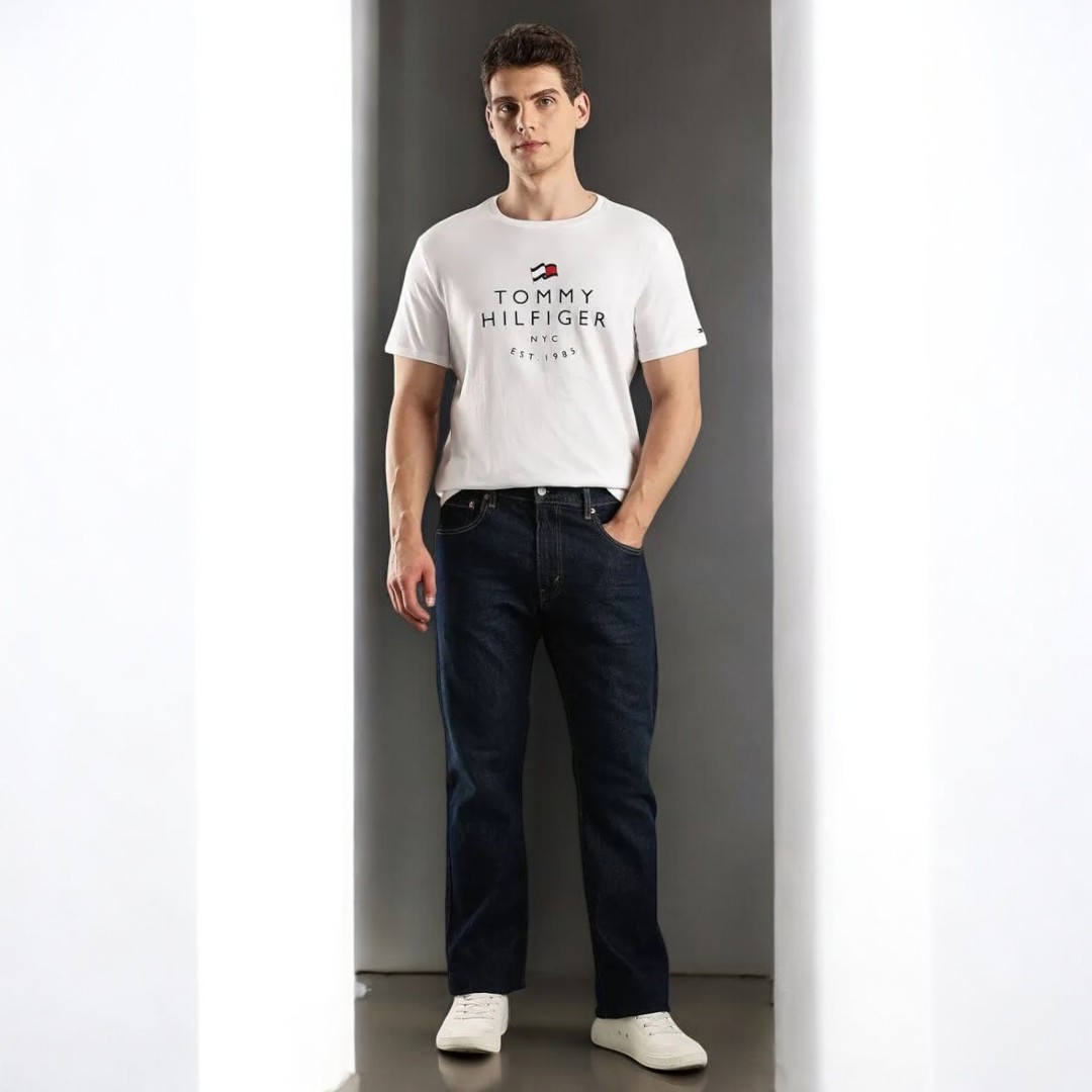 Playera Tommy Hilfiger para Hombre de Algodón Premium | Estilo Moderno ...