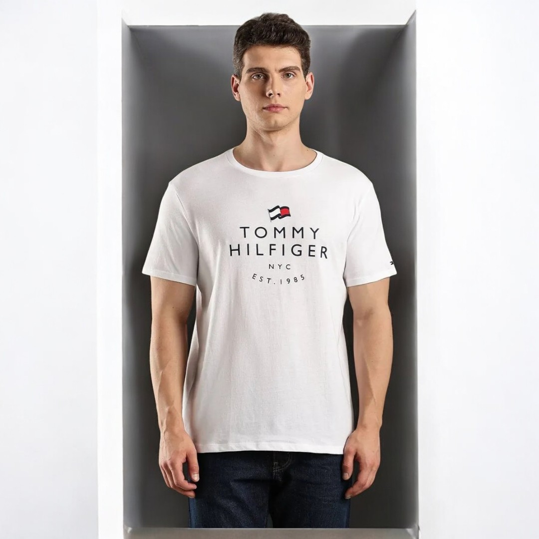 Playera Tommy Hilfiger para Hombre de Algodón Premium | Estilo Moderno ...