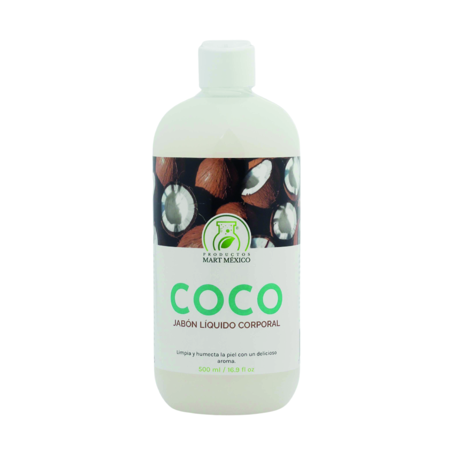 Jabón Líquido De Coco Corporal Calmante 500ml