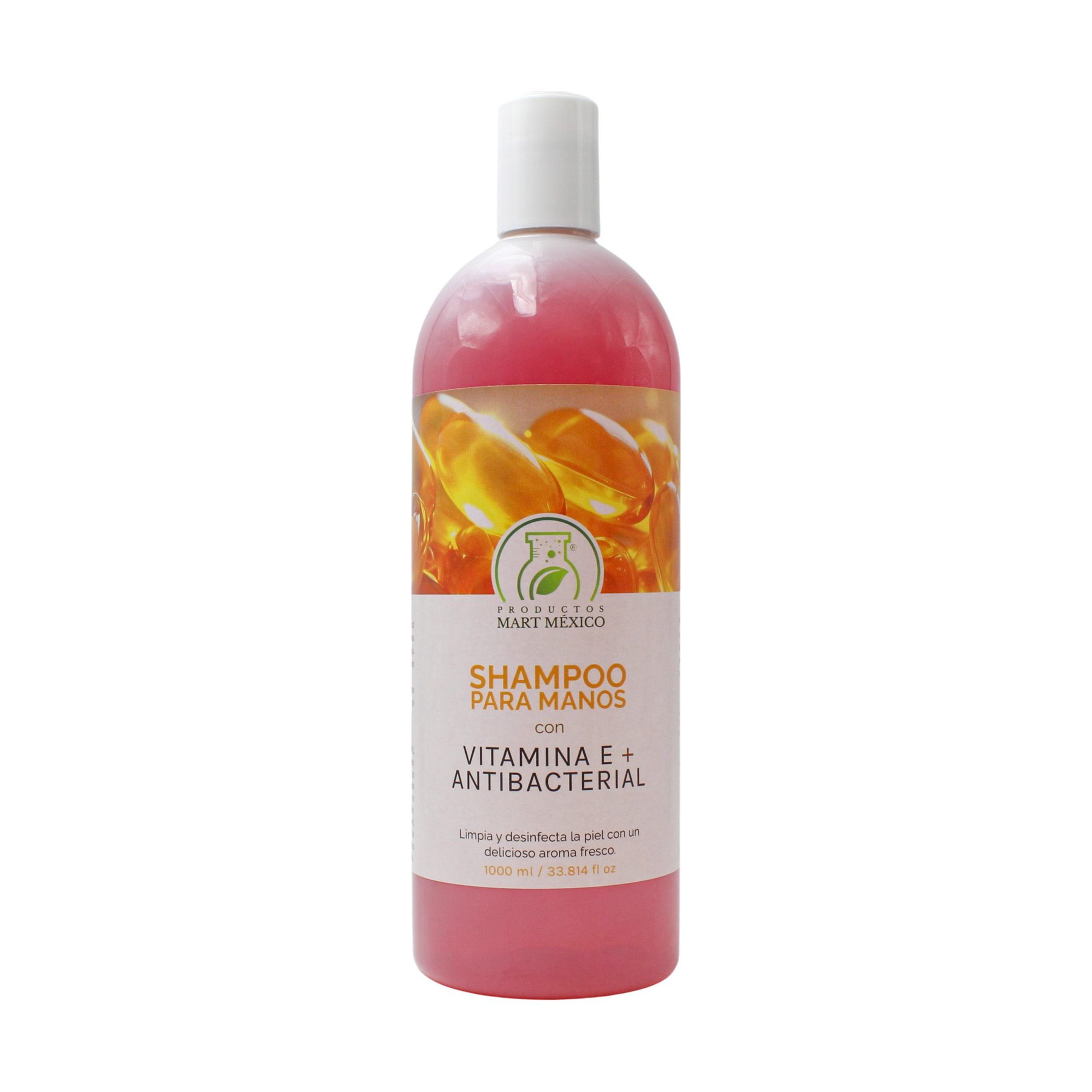 Shampoo Antibacterial Con Vitamina E Corporal Hidrata 1 Litro