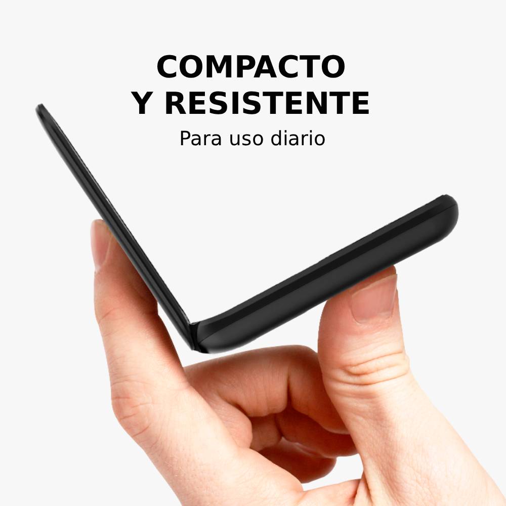 Celular Logic F6 Flip 2G Liberado botones grandes, linterna, radio FM ...