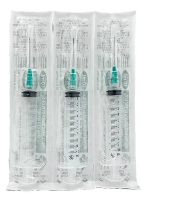 Caja De 100 Jeringas Dl 10 Ml Con Aguja 21 G X 32 Mm