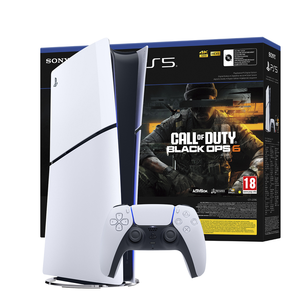 Sony Playstation 5 Slim Digital Call Of Duty BO6 1TB