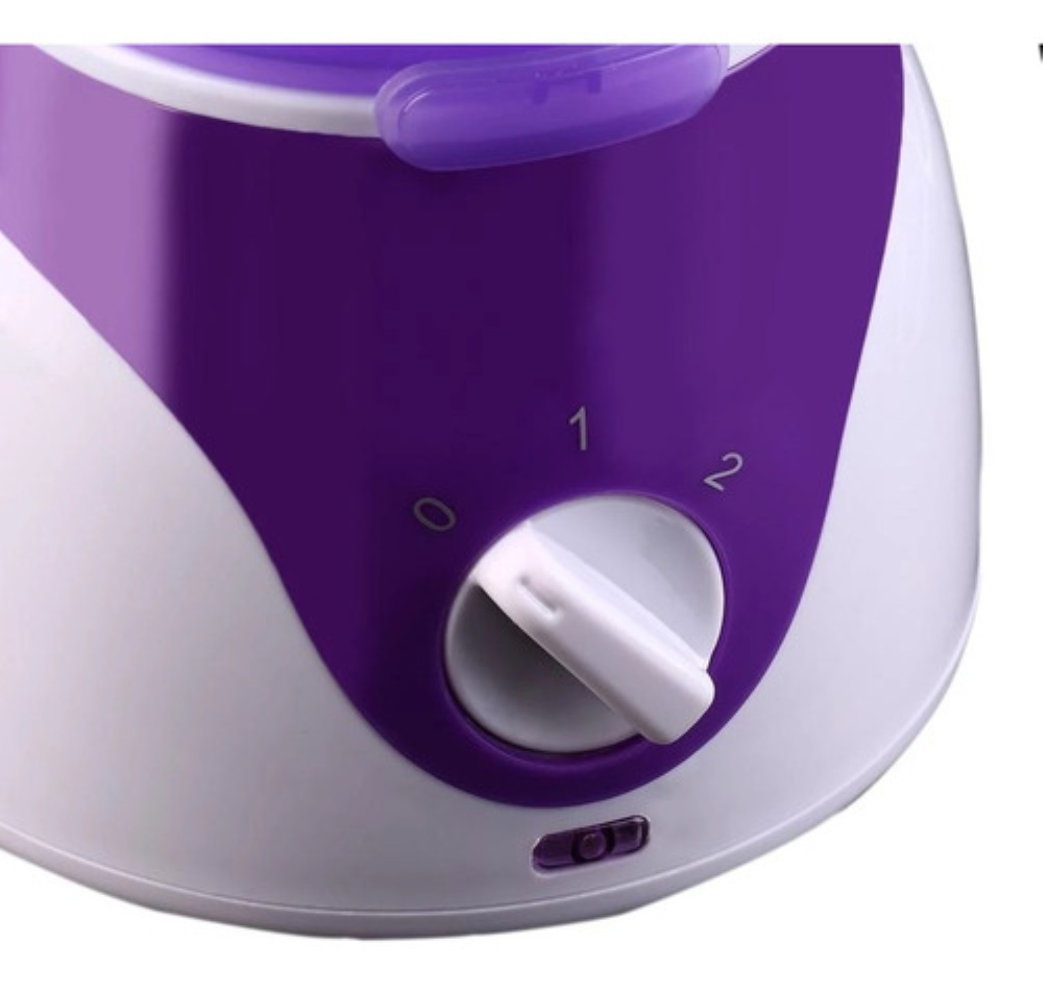 Humidificador Vaporizador Facial D/vapor Caliente Blanco Con Morado