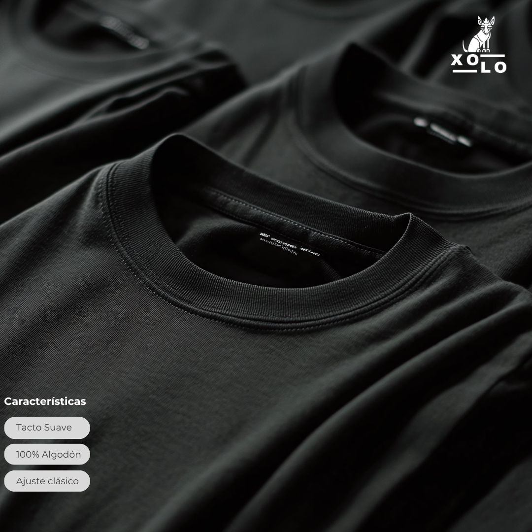 Playera Negra Calacas Chidas Nunca Habla Mal De