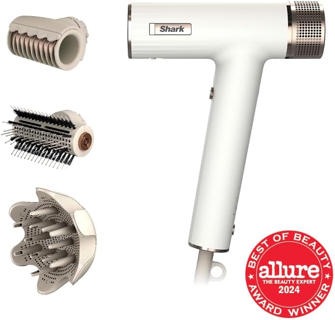Secadora De Cabello Speedstyle - Shark - Hd332 Seda Blanca