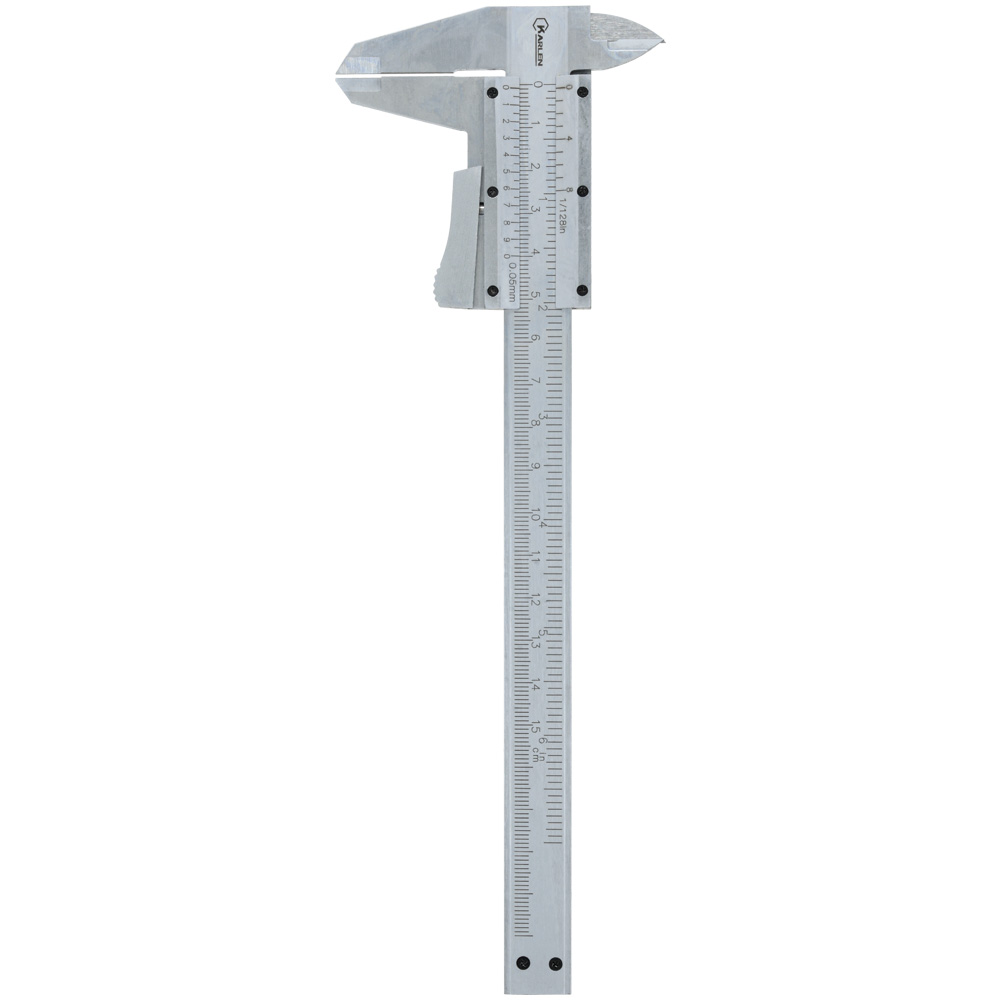 Calibrador Vernier de 15 cm Karlen de Acero Inoxidable, Alta Precisión ...