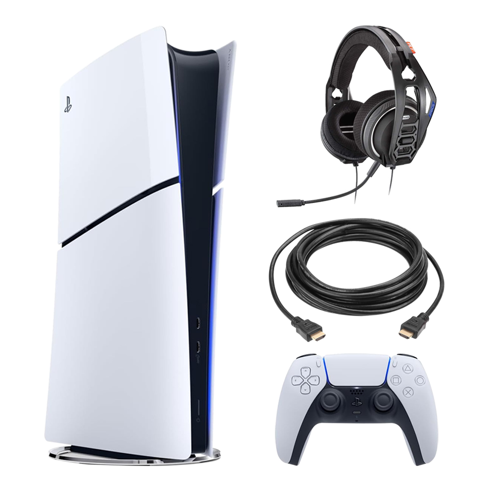 Kit Gamer PlayStation 5 Slim 1TB + Audífonos RIG 400HS + Cable HDMI ...
