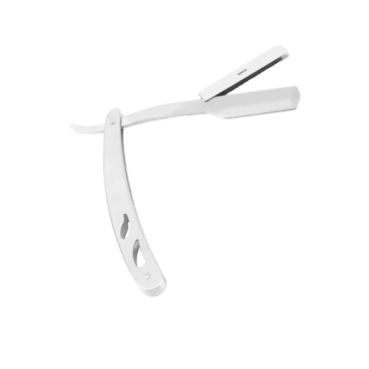 Porta Navaja Plata Barbero Afeitar Barba 10 Navajas