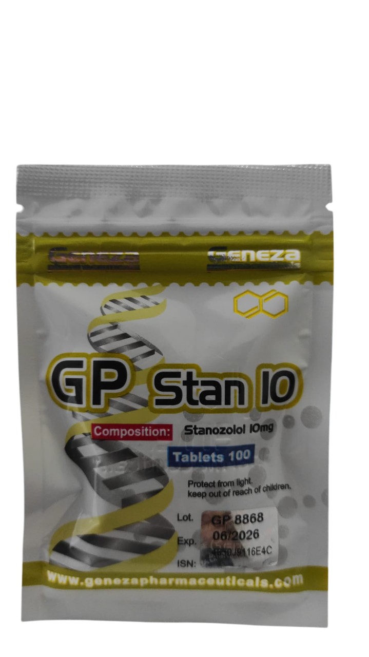 GP STAN 10 Geneza Stanozolol Oral 10mg 100 Tabs Definición