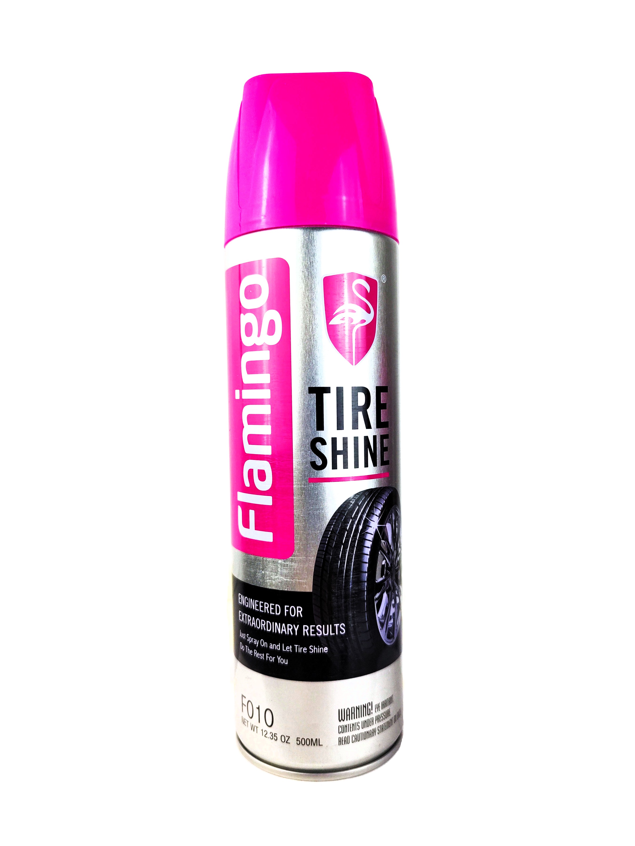 Abrillantador Para Llantas Flamingo F010 500 Ml En Aerosol