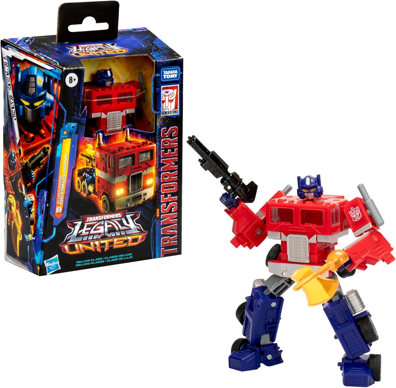Transformers Optimus Prime G1 Legacy United, Deluxe Class