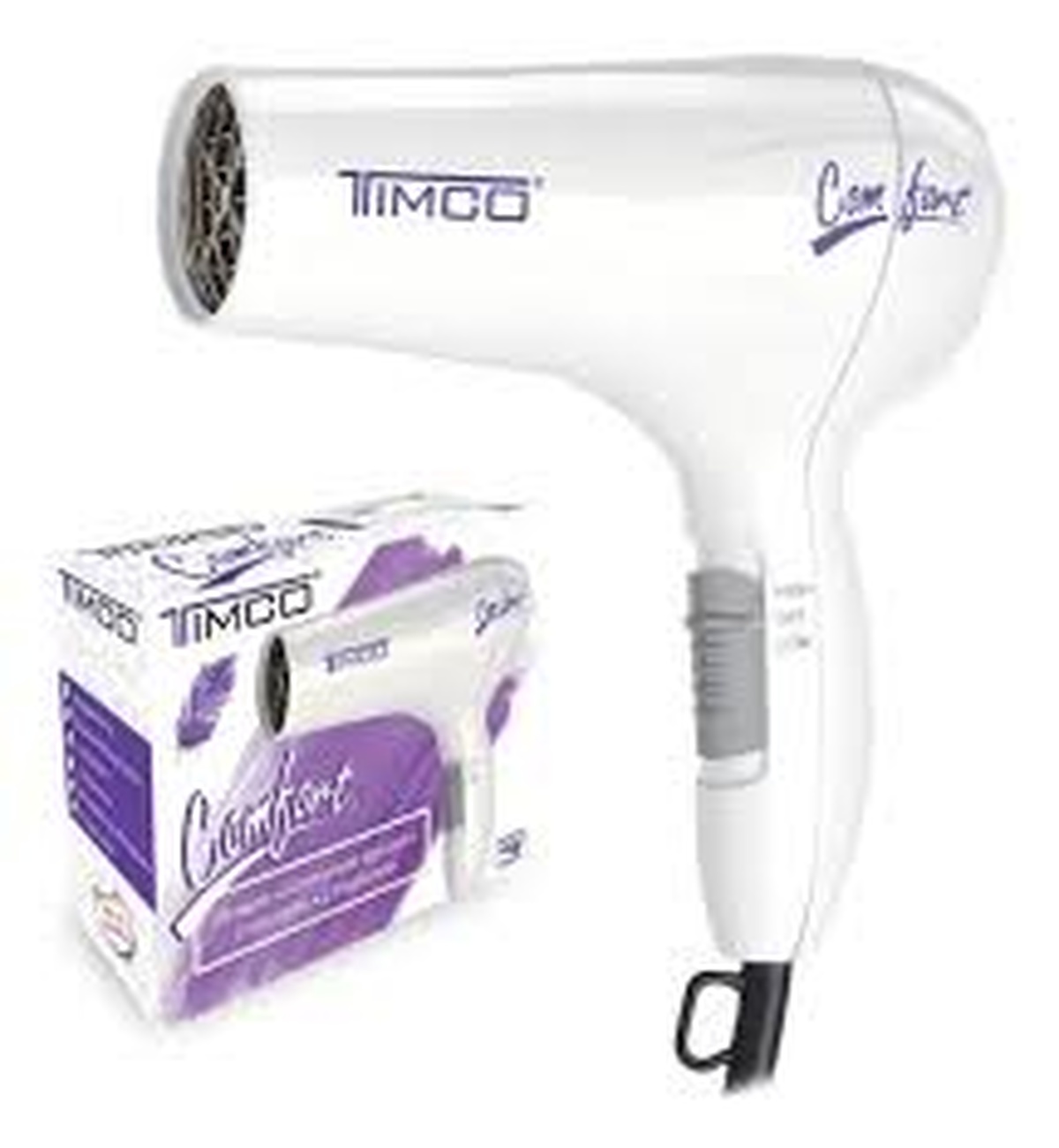 SECADORA DE CABELLO TIMCO ST-1875 BASICA 2 VELOCIDADES ARO PARA COLGAR ...