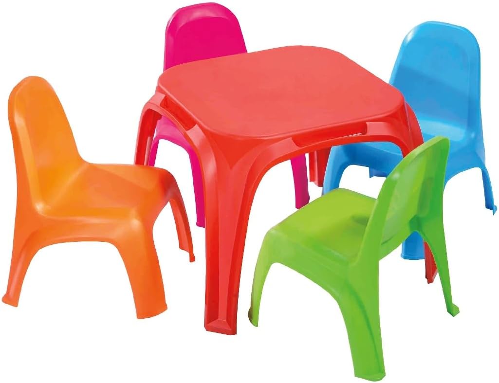 COMEDOR INFANTIL CAPRI ITALHOME 8900 5 PIEZAS MULTICOLOR