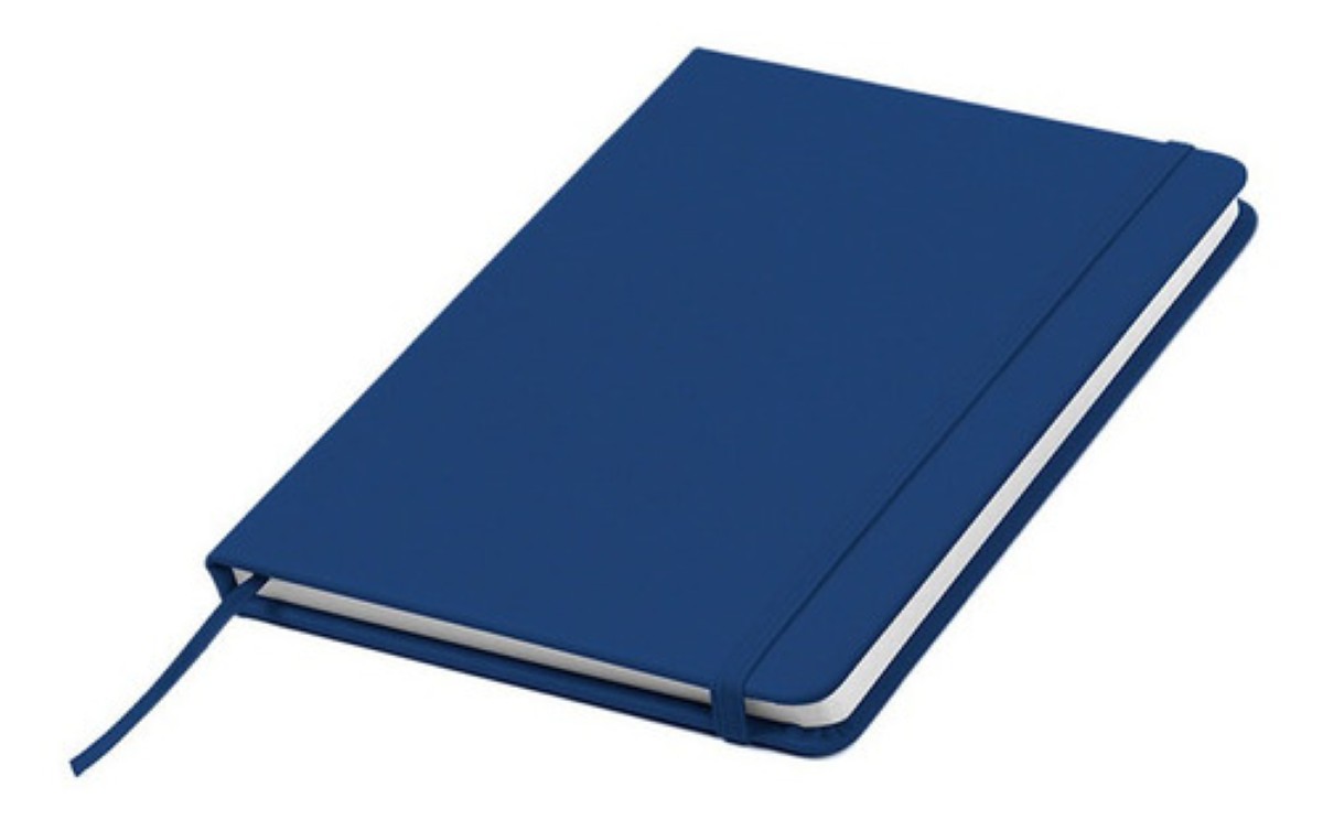 Libreta Escritorio Separador Resorte Azul Marino