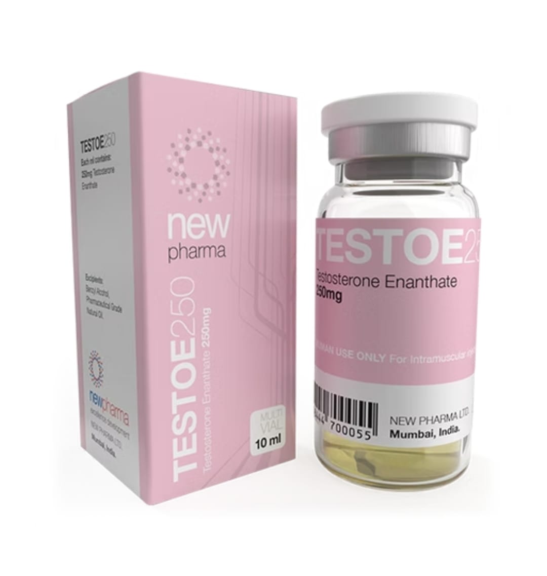 Testo E 250 NewPharma Enantato 250mg 10ml Volumen y Fuerza