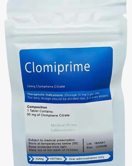Clomiprime Medical Prime 50mg x 100 Tabs Post-Ciclo y Equilibrio