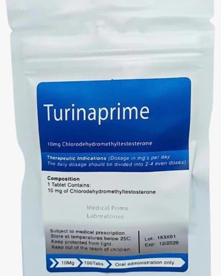 Turinaprime Medical Prime 10mg x 100 Tabs Volumen y Corte Estético